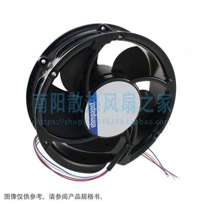 ebm-papst 6318/2TDH4P FAN AXIAL 172X50.8MM 48VDC WIRE 风扇