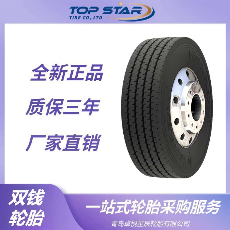 双钱轮胎DOUBLECOIN 295/60R22.5轮胎 RR202花纹 卡客车货车轮胎