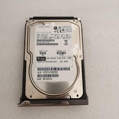 SUN 540-6602 XRASC1CA-146G 10K 390-0178 80针SCSI硬盘390-0276