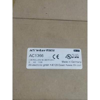 询价Ifm AC1306 易福门全新AS-i DP模块 ControllerE 2Mstr DP AC