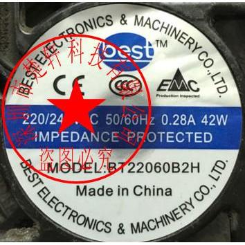 【铛裆机械】BT22060B2H BT22060B2 220/240VAC 0.28A 42W 原装BE