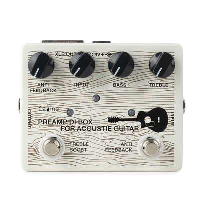 卡铃Caline CP-67 木吉他 单块效果器DI盒