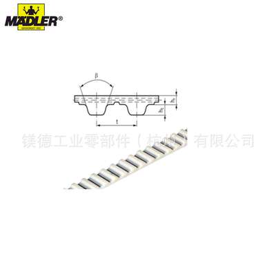 Maedler T型 AT型 HTD型 开放长度同步带 PU/TPU材质