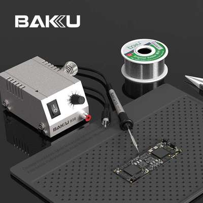 巴酷BK-938迷你手机BGA拆焊台 电脑主板维修工具恒温电烙铁电焊台