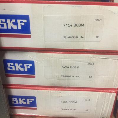 SKF 7414BCBM 瑞典进口轴承 7413 7412 7410 7409 7408 7407 7406