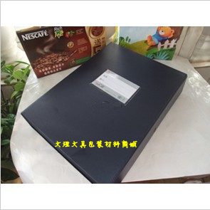 华杰H813A桌面收纳2.5寸侧夹A4纸板文件盒档案盒办公用品
