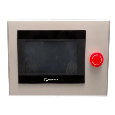 电控箱繁易操作箱控制箱KTP7007寸触摸屏安装盒加厚人机界面工控