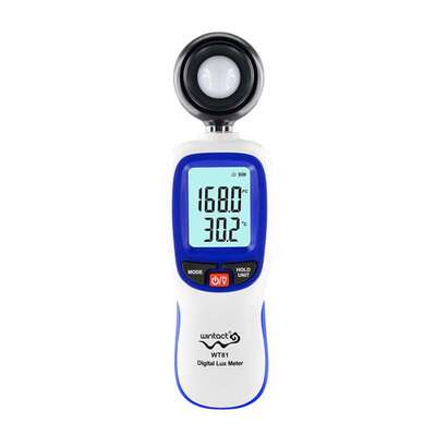 新款数字式照度计便携数显测光表手持式高精度光照度仪WT81/WT81B