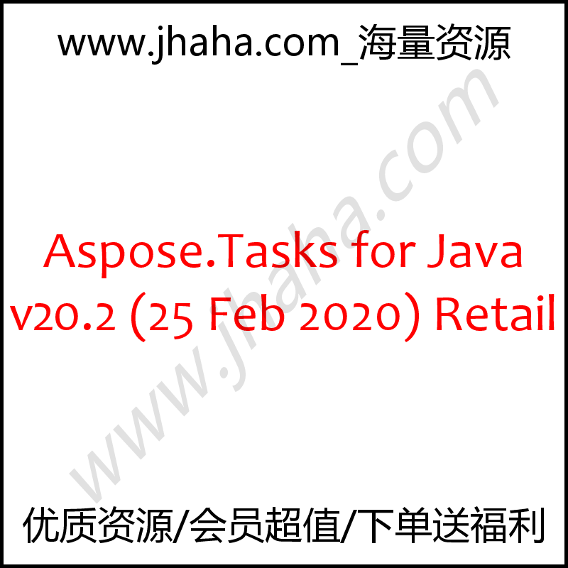 Aspose.Tasks for Java