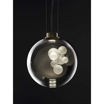 意大利 Melogranoblu Sopa简约个性创意玻璃吊灯餐桌吧台圆形吊灯