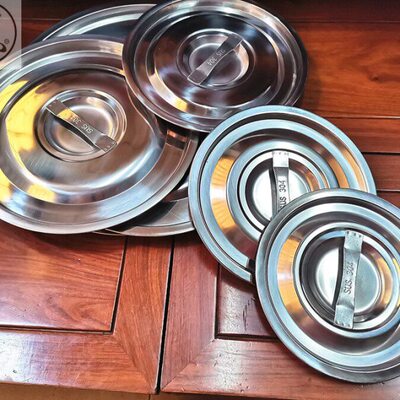 凹凸32盖20白/cm22-36盖盖子钢独单平不锈钢/汤锅盖304加厚汤桶40