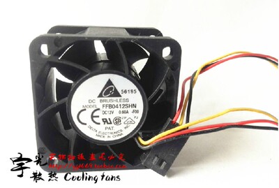 台达 4028 12V 0.6A FFB0412SHN 工控机 服务器散热 暴力风扇