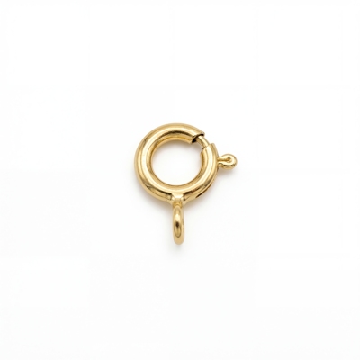 通体18k金弹簧扣配件（4.5mm）【QL07550】