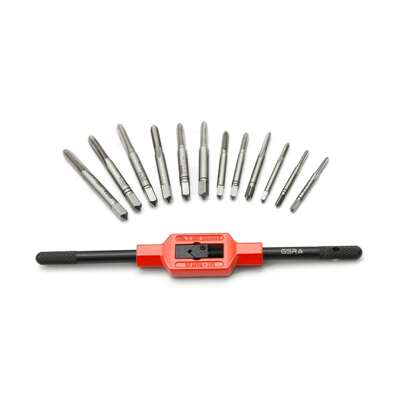 22件高速钢丝锥板牙组套 M3-12 出口德国品质 百年传承