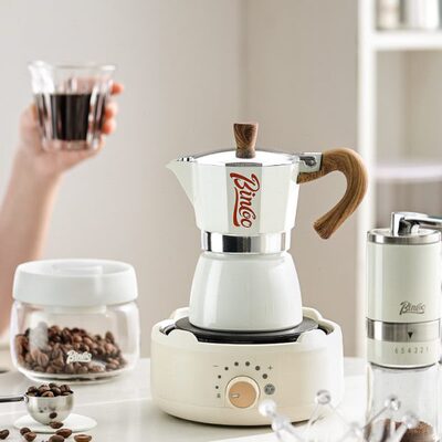 Bincoo咖啡摩卡壶家用小型意式浓缩手冲咖啡壶手磨咖啡机咖啡器具