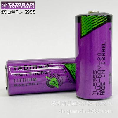 原装TL-4955塔迪兰TADIRAN TL-5955工控size2/3AA锂PLC电池SL-761