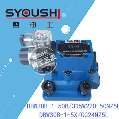 电磁溢流阀DBW30B-1-50B/315W220-50NZ5L,DBW30B-1-5X/CG24NZ5L