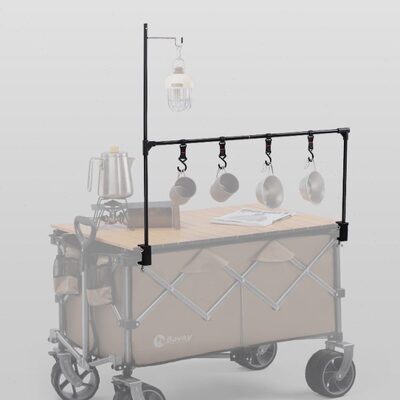 北欢/Bavay户外露营车桌面置物架野营车蛋卷桌折叠置物架挂架灯架