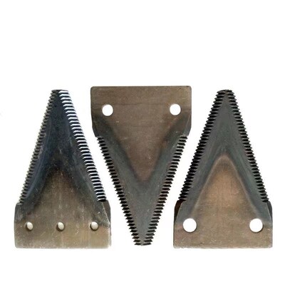 茎穗兼收玉米联合收割机迪马收割机D动专用大刀片护刀器三角刀定