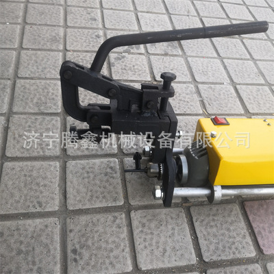 DGZ-13电动钢轨钻孔机 轻便型钢轨打眼机 23型便携铁路线路钻眼机