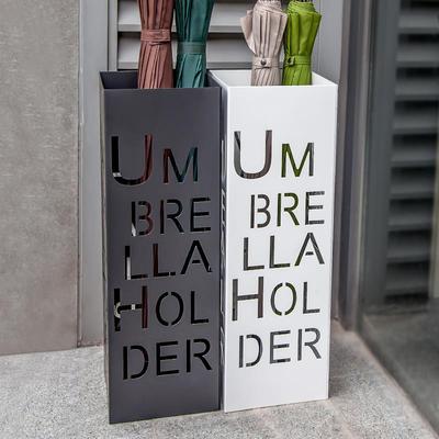 曹喜厅欢时尚创意字装母铁艺办公雨伞架门家收纳雨NRQ桶雨伞桶放伞伞