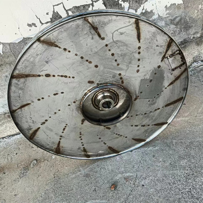 不锈钢翻边叶轮AZY35-1300-15汽轮机轴封抽风机 轴加风机专用叶轮