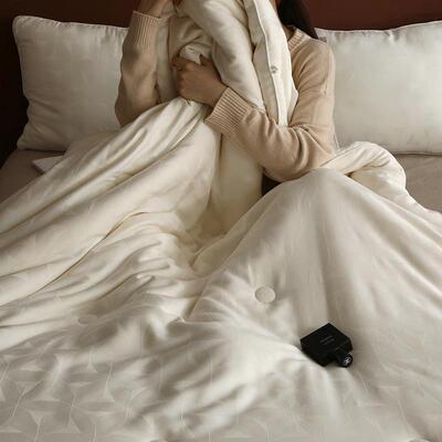 有机大春被芯轻奢提花加IEL厚冬被双单人保豆暖秋被子母被芯