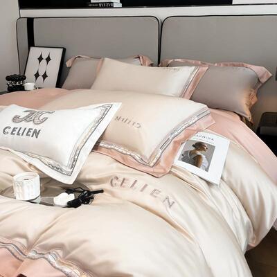 类母婴级180A绒棉89121四件套轻奢长全棉床单被套纯棉四支季款床