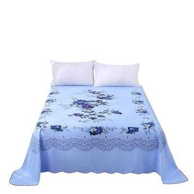 棉BK9K单上海F76T9558老式国民床单件100全棉印加厚纯老粗花布家