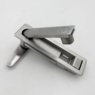 MS712不锈钢平面锁机箱MS713户外光伏锂电方形开关设备电柜门锁