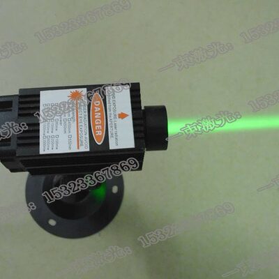 12V单绿粗光束激光灯激光模组激光发射器密室逃脱道具532nm80MW