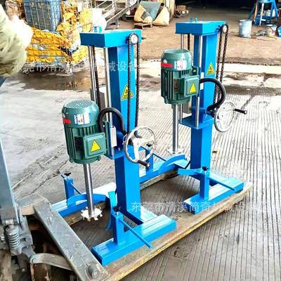 厂家供拌应化JY-SY-2.工搅混分散机合手摇分散机质量保障高速搅拌