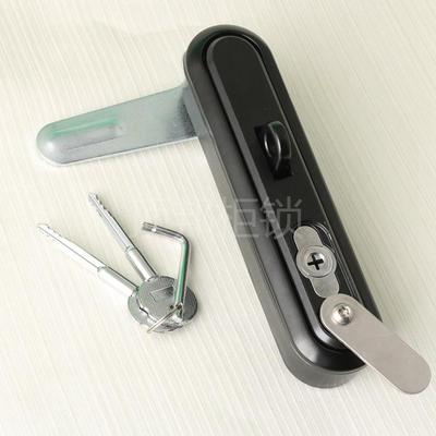 dinbnMS8012ZMS8012Z--1-o1黑色平g面锁工业配电器箱开关机柜控制