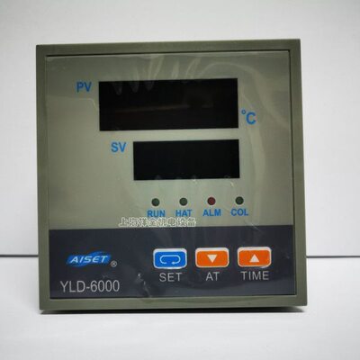 AISET亚泰温控仪YLD-6000  YLD-6412R-2 0-400° PT100