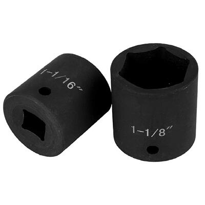 19件套制大飞套筒套装气动冲击套筒HRU英短套/标准1组套/2寸风动