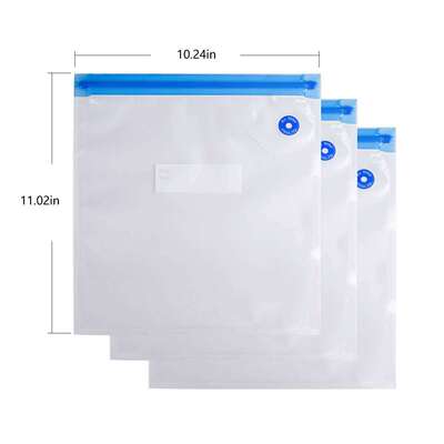 Reusable Vacuum Sealer Bags Kit 可重复使用压纹真空袋套装