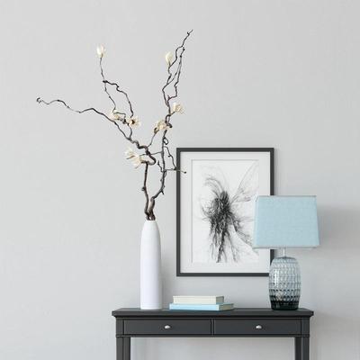 客厅落地树枝插花干家花枝花束居摆设干真花龙枣干支花艺装饰ltao