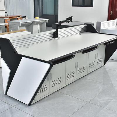 联可拼多支持定制接调台监台指控挥操度作控制台培训桌弧形