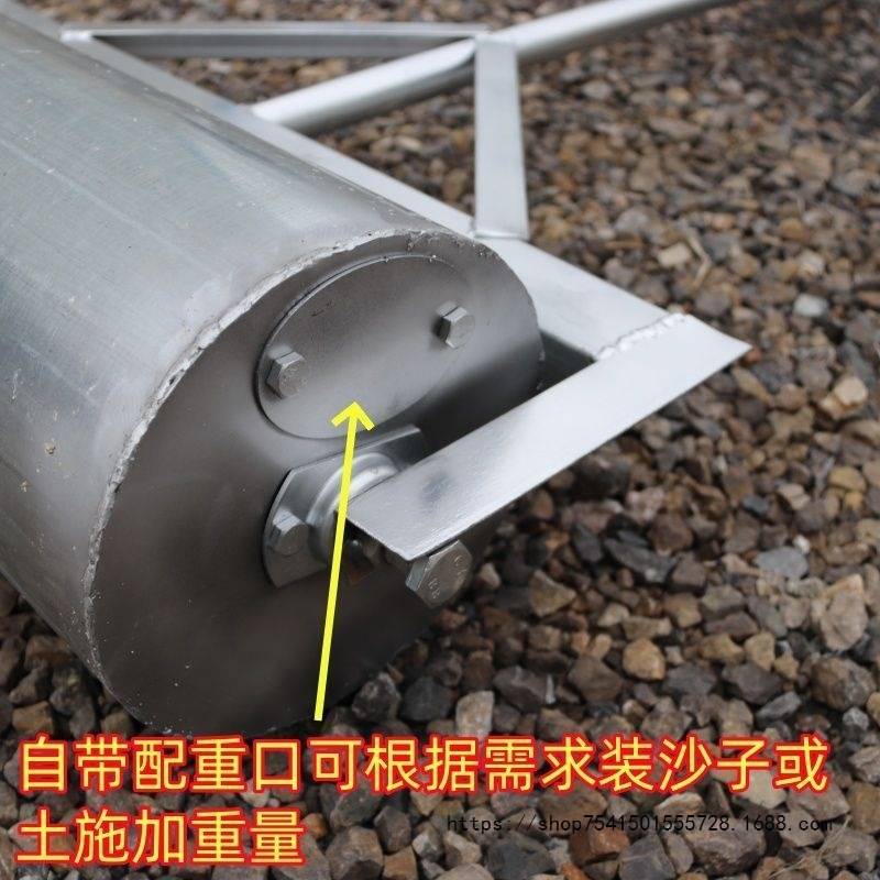 压辊压地平地滚压地辊手压式麦田平地农用工具大全滚子玉米其他家