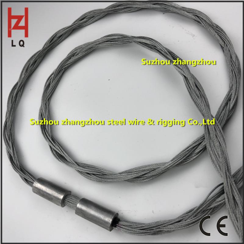 周厂家软直发85压制钢丝绳索具锌张编绳镀压制索具