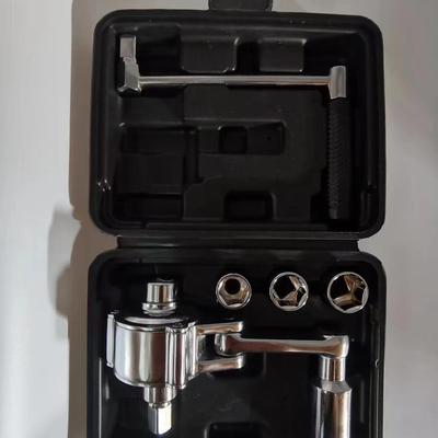 跨境热A销增力手换胎扳工具大扭力套筒B1616省力扳手4741件套可换