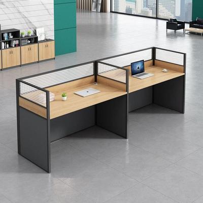 办公桌椅工组合位办公室职桌单人4多人屏风电脑桌椅卡员JXS人座新