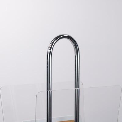 现代简卧室客厅书房透几何明克亚力杂TMI志书架篮米兰时约尚软装