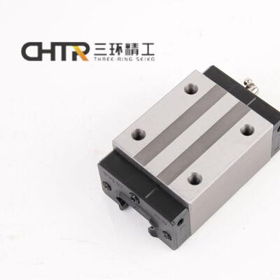 直线导轨滑块CHTR三环上银互换TRHG35B方型法兰轴承微型线轨滑台
