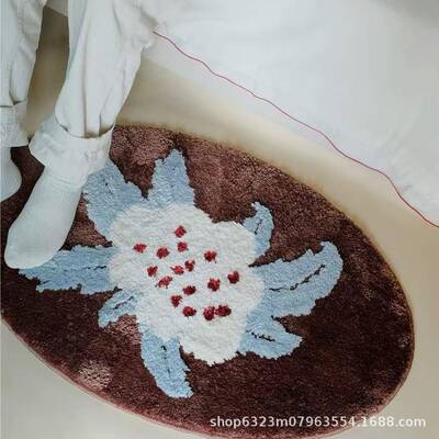 复古奢茶卧床边ZLJ客厅几进门毯簇绒植室绒地毯轻吸水防滑地家居