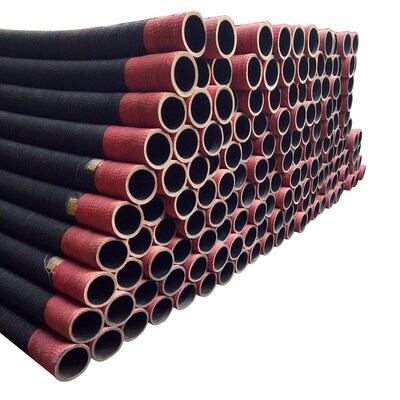 7寸橡胶钢丝管吸排水输送物料用橡胶钢丝管 优质耐磨DN175mm