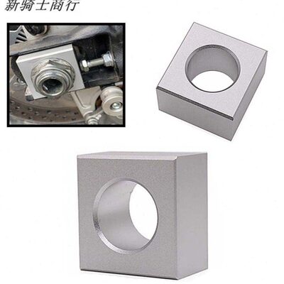 适用贝纳利752S 502C改装 赛/追600 350短尾调节块后挡泥拆轮轴块