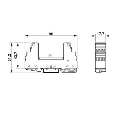 菲尼克斯2839363 PT 4X1-BE  浪涌保护器电涌防雷器避雷器