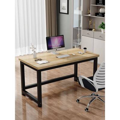 电UEY脑桌桌家用台式桌书简约办学公桌卧室习学生写字桌简易双人