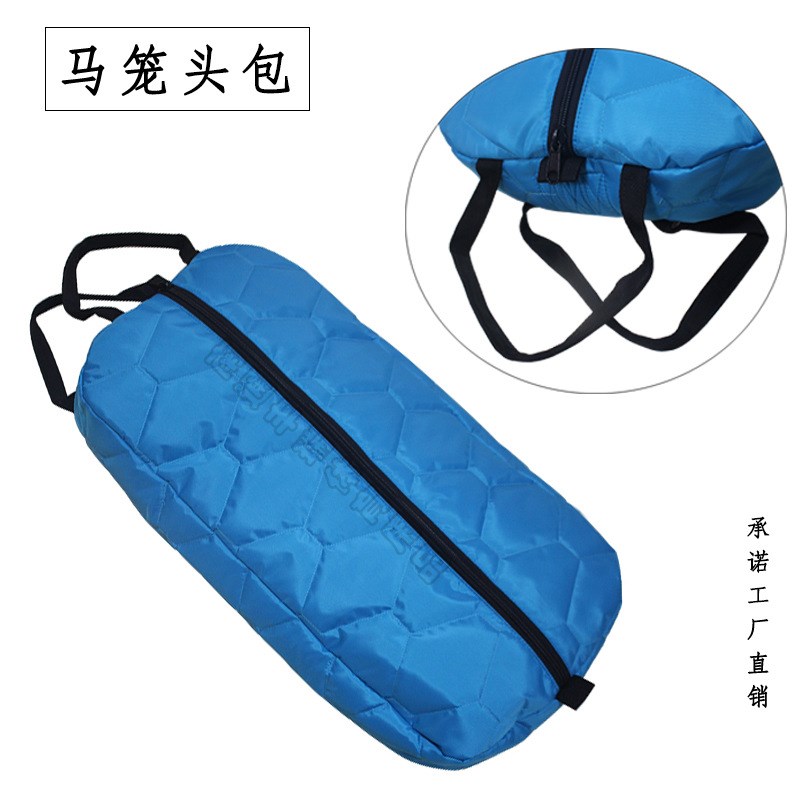 马笼头包缰绳牵引绳收纳包带拎手魔术贴搭扣笼头收纳马具